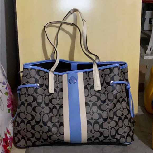 Coach | Bags | New Limited Edition Coach Dual Compartment Tote Bag ...